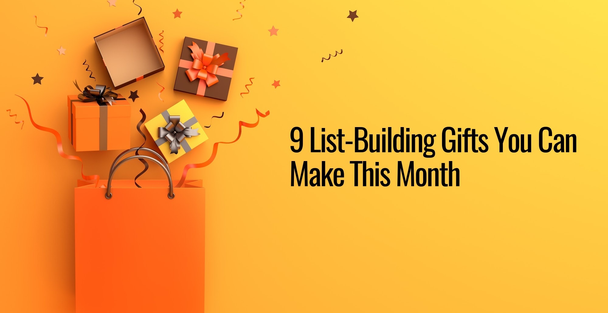 9 List-Building Gifts You Can Make This Month | Pamela Wilson